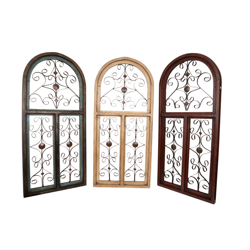 Fleur De Lis Living Architectural Window Wall Decor & Reviews | Wayfair