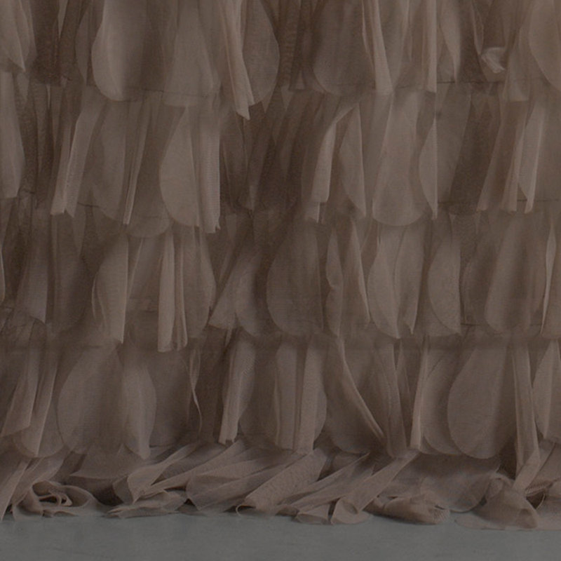 Gracie Oaks Kyesha Synthetic Sheer Curtain Panel & Reviews | Wayfair