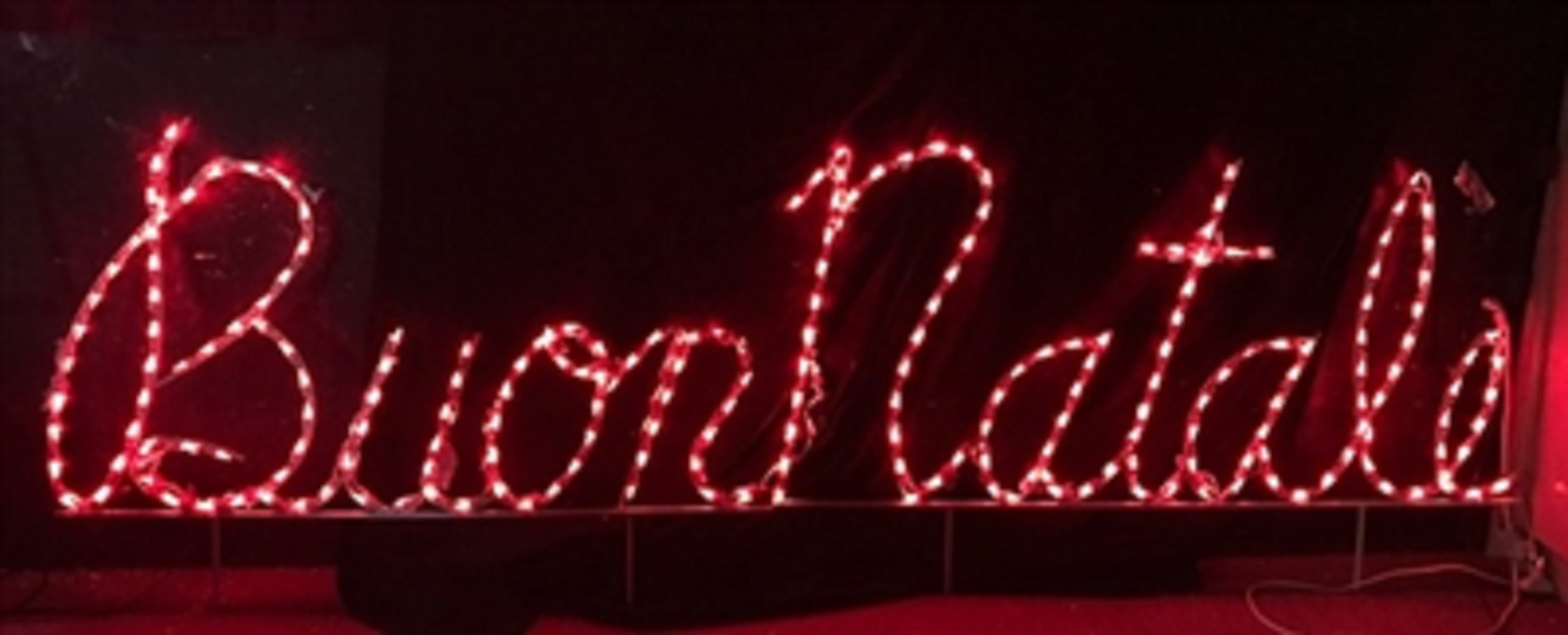 Lori's Lighted D'Lites Buon Natale Cursive Letter Sign Christmas ...
