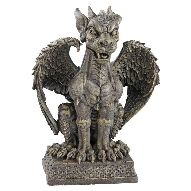 Design Toscano Gargoyle Sentinels Boden Statue & Reviews | Wayfair