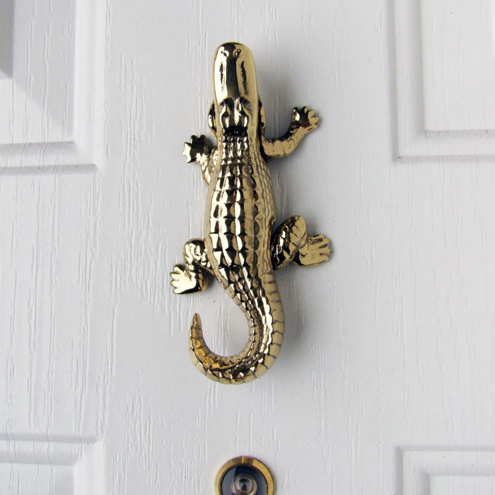 Michael Healy Alligator Door Knocker & Reviews | Wayfair