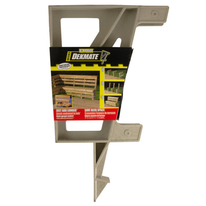2x4 Basics Dekmate Bench Brackets & Reviews | Wayfair
