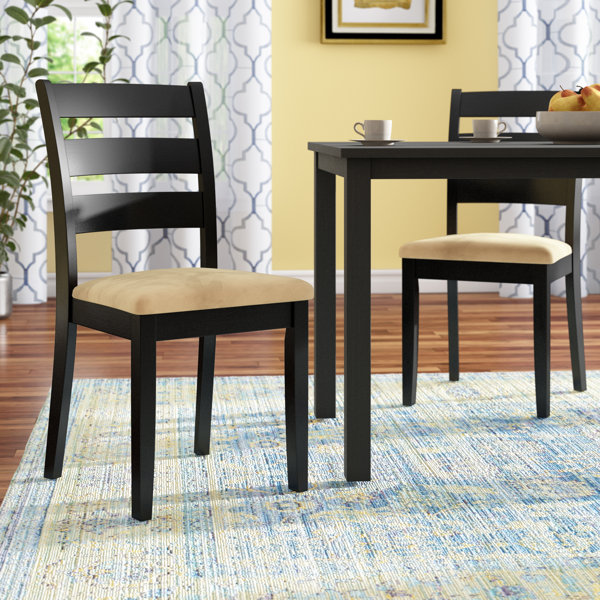 Black-ladder-back-chairs | Wayfair
