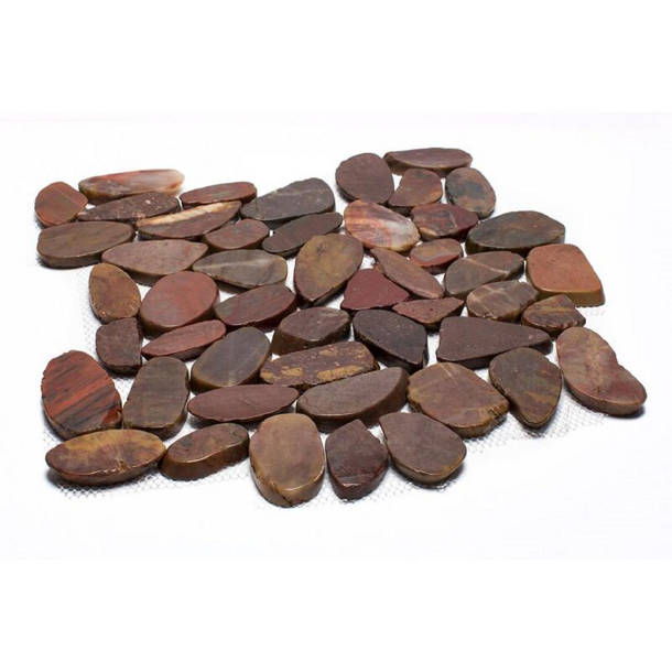 Margo Garden Products Rainforest Natural Stone Pebbles Mosaic Wall ...