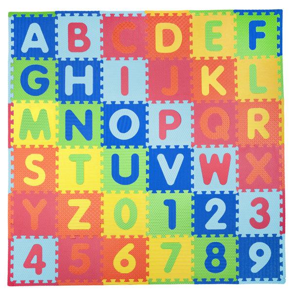 Tadpoles ABC Interlocking Foam Playmat & Reviews | Wayfair