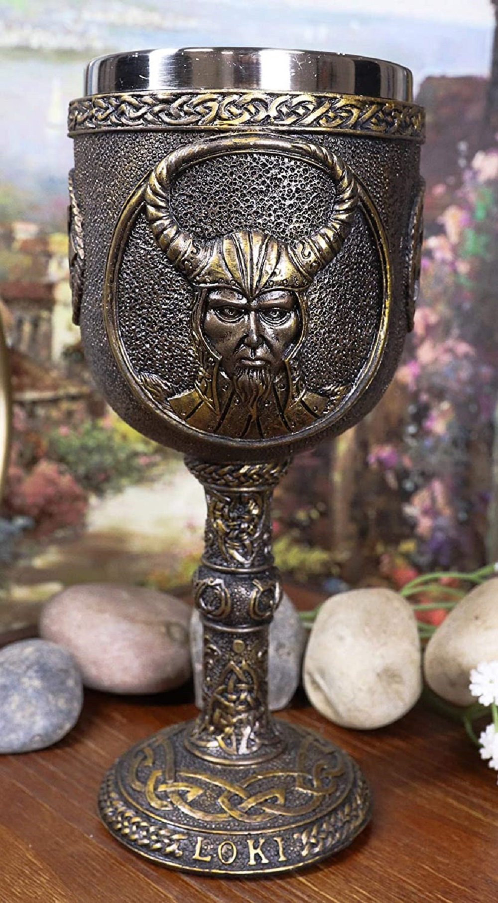 Trinx Norse Mythology Shapeshifter Trickster God Jotunn Loki 6Oz Resin ...