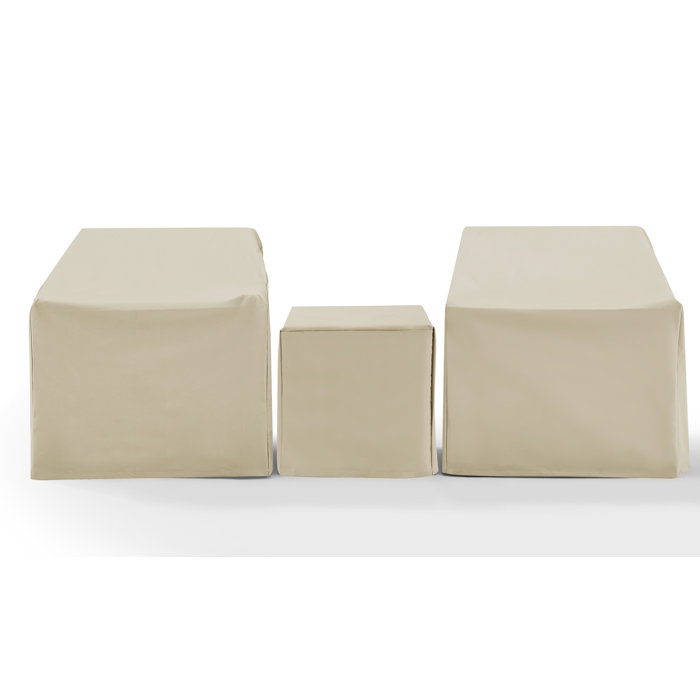 Arlmont & Co. 3 Piece Conversation Set Cover & Reviews | Wayfair