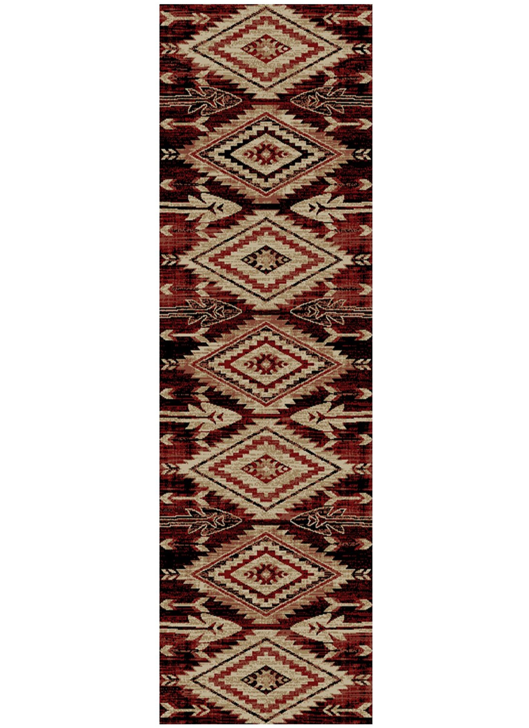 Union Rustic Alleyna Southwestern Red Area Rug & Reviews | Wayfair