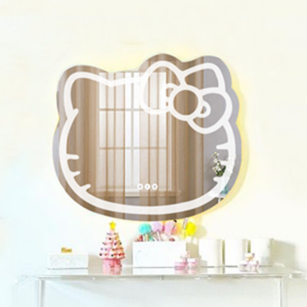 IMPRESSIONS VANITY · COMPANY Hello Kitty Wall Mirror with Wi-Fi, Smart ...