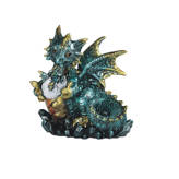 Trinx Swimming Castle Moat Mordor Dragon Lawn Garden Centerpiece Statue ...