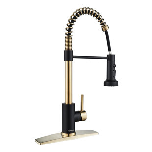 Wayfair | Gold Kitchen Faucets