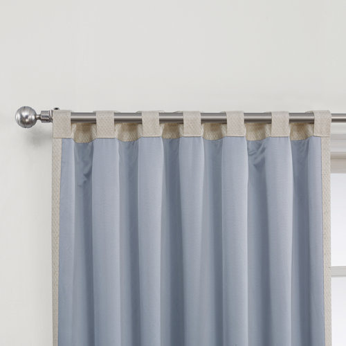 Canora Grey Simms Geometric Room Darkening Thermal Rod Pocket/Back Tab ...