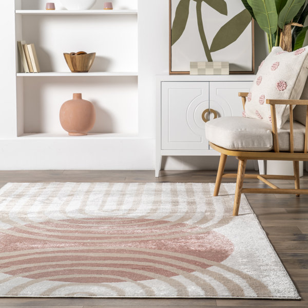 Modern-rust-rug | Wayfair