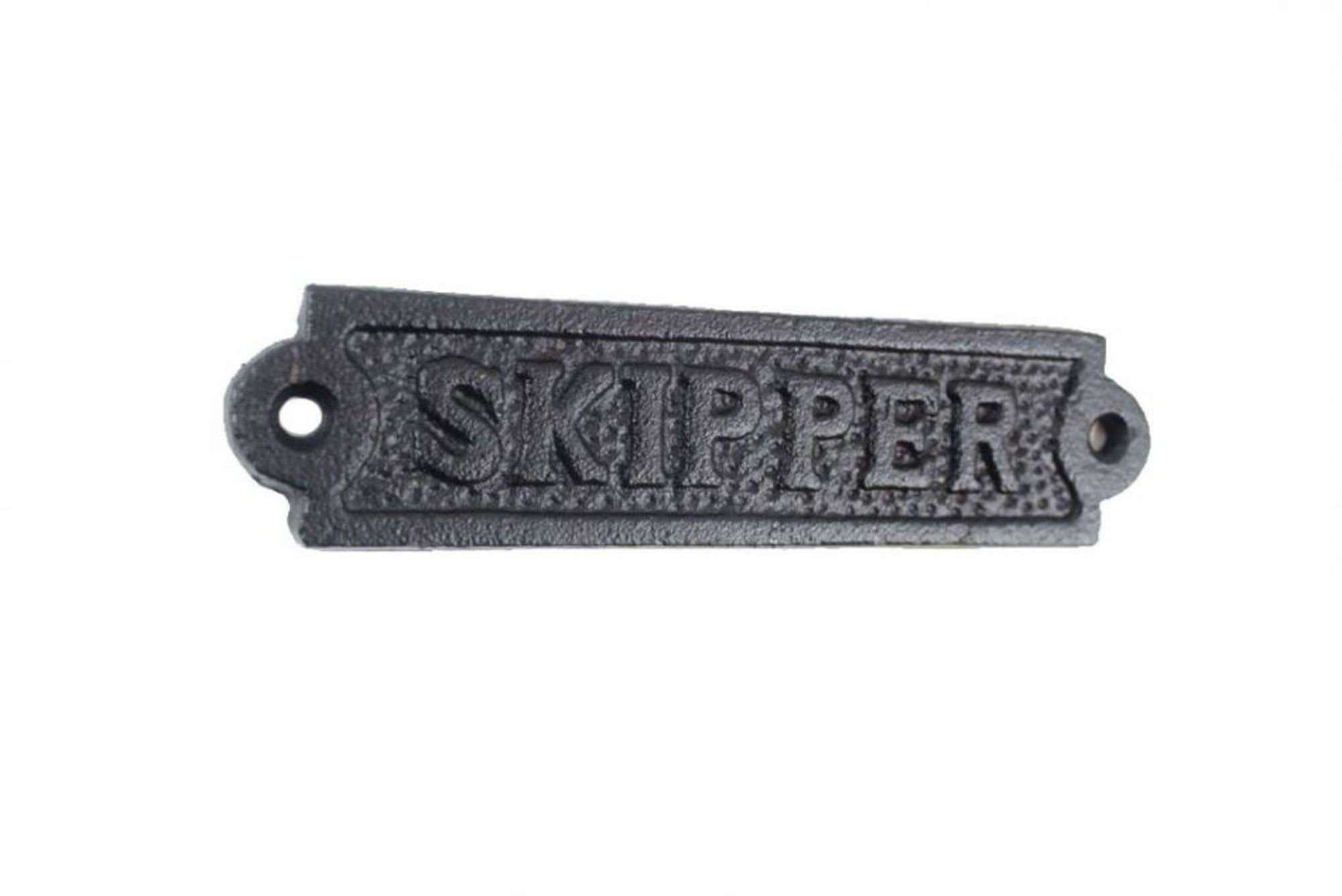 Handcrafted Nautical Decor Skipper Sign Wall Décor & Reviews | Wayfair