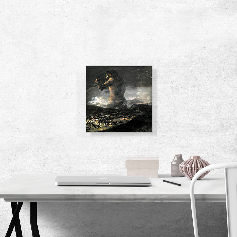 ARTCANVAS The Colossus 1808 On Canvas by Francisco De Goya Painting ...