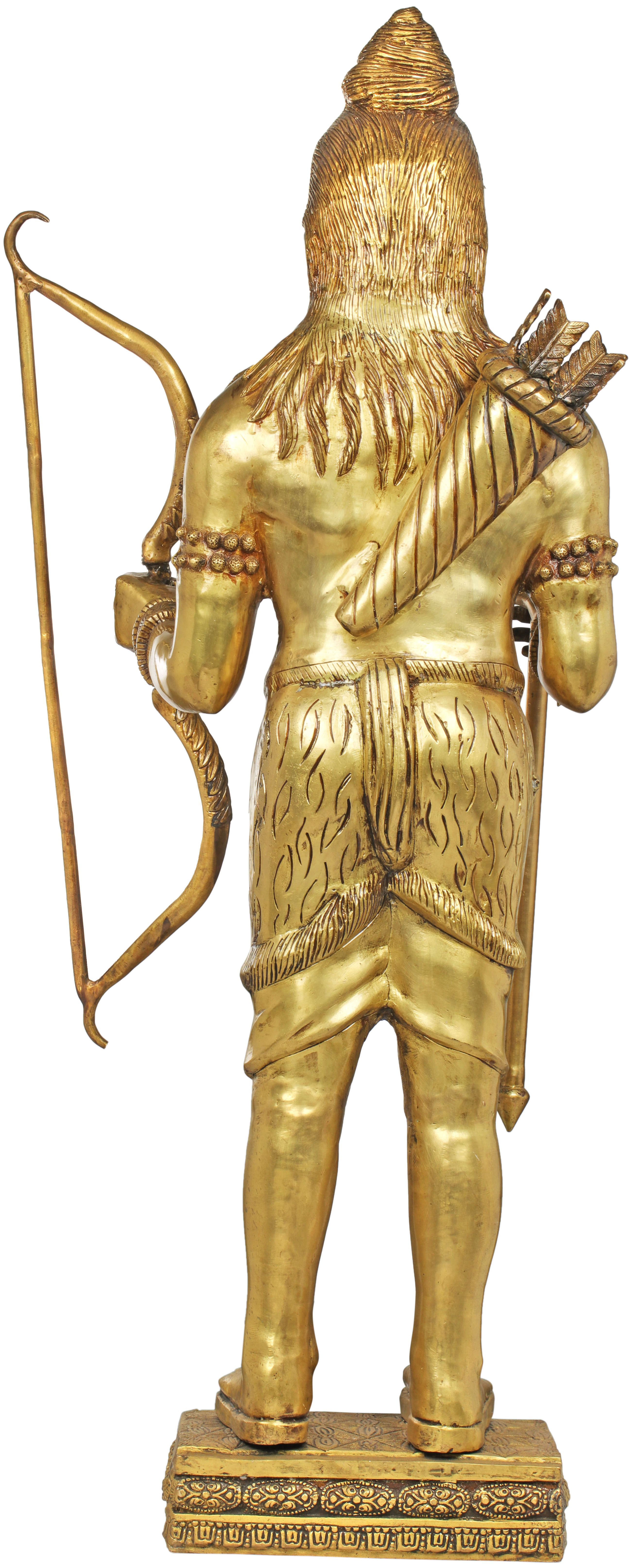 Exotic India 48" Large Size Parashurama - The Sixth Avatar Of Vishnu ...