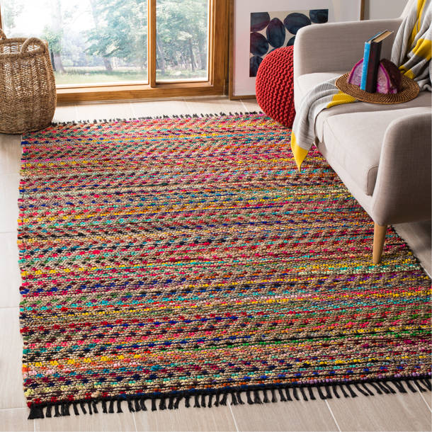 Langley Street Herzig Handmade Flatweave Beige / Multi Rug & Reviews ...