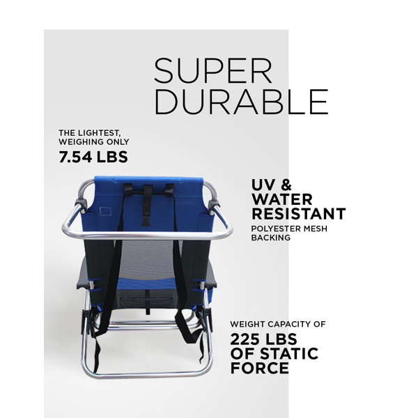 Outdoor Spectator Reclining Beach Chair & Reviews | Wayfair