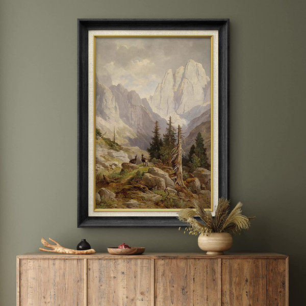 SIGNLEADER Mountain Range Valley Pine Forest Nature Wilderness ...