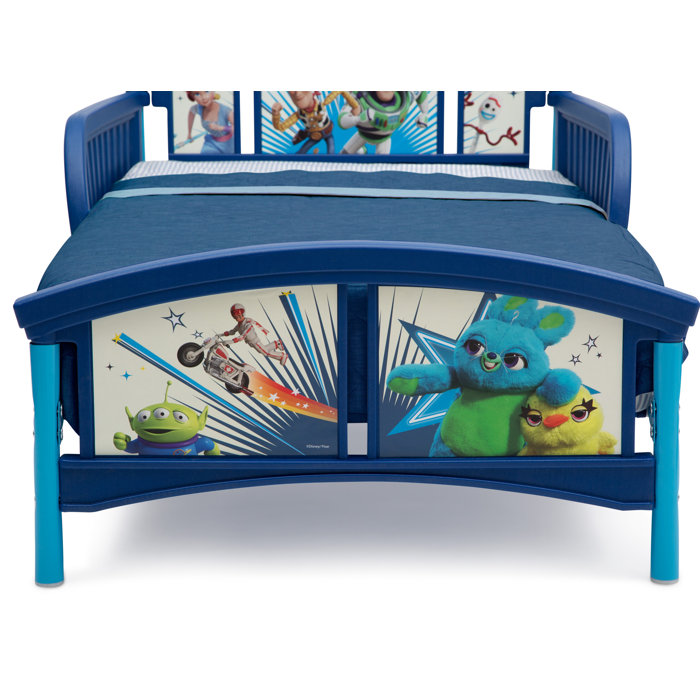 Delta Children Disney Pixar Toy Story Plastic Toddler Platform Bed ...