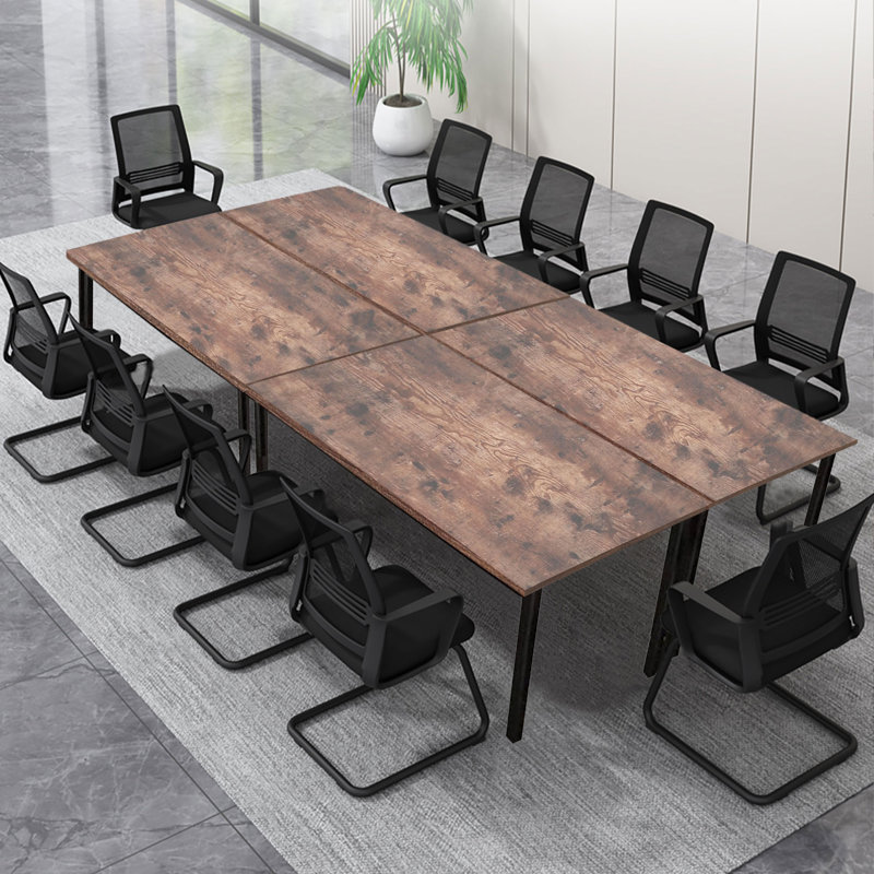 Millwood Pines Carlsbad Rectangular Conference Table & Reviews ...