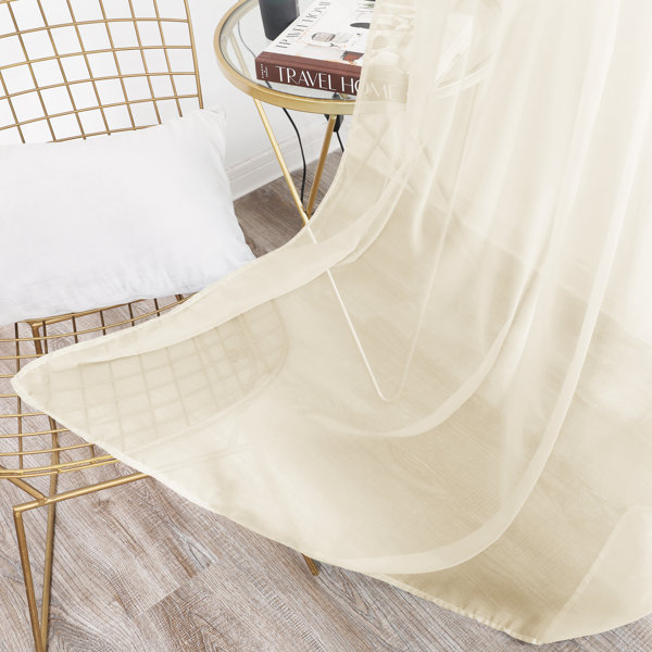 Deconovo Polyester Sheer Pair | Wayfair