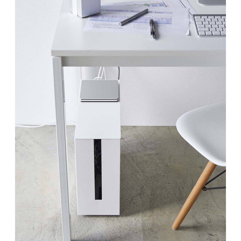 Yamazaki USA Tower Yamazaki Home Rolling Cable Management Cord Power ...