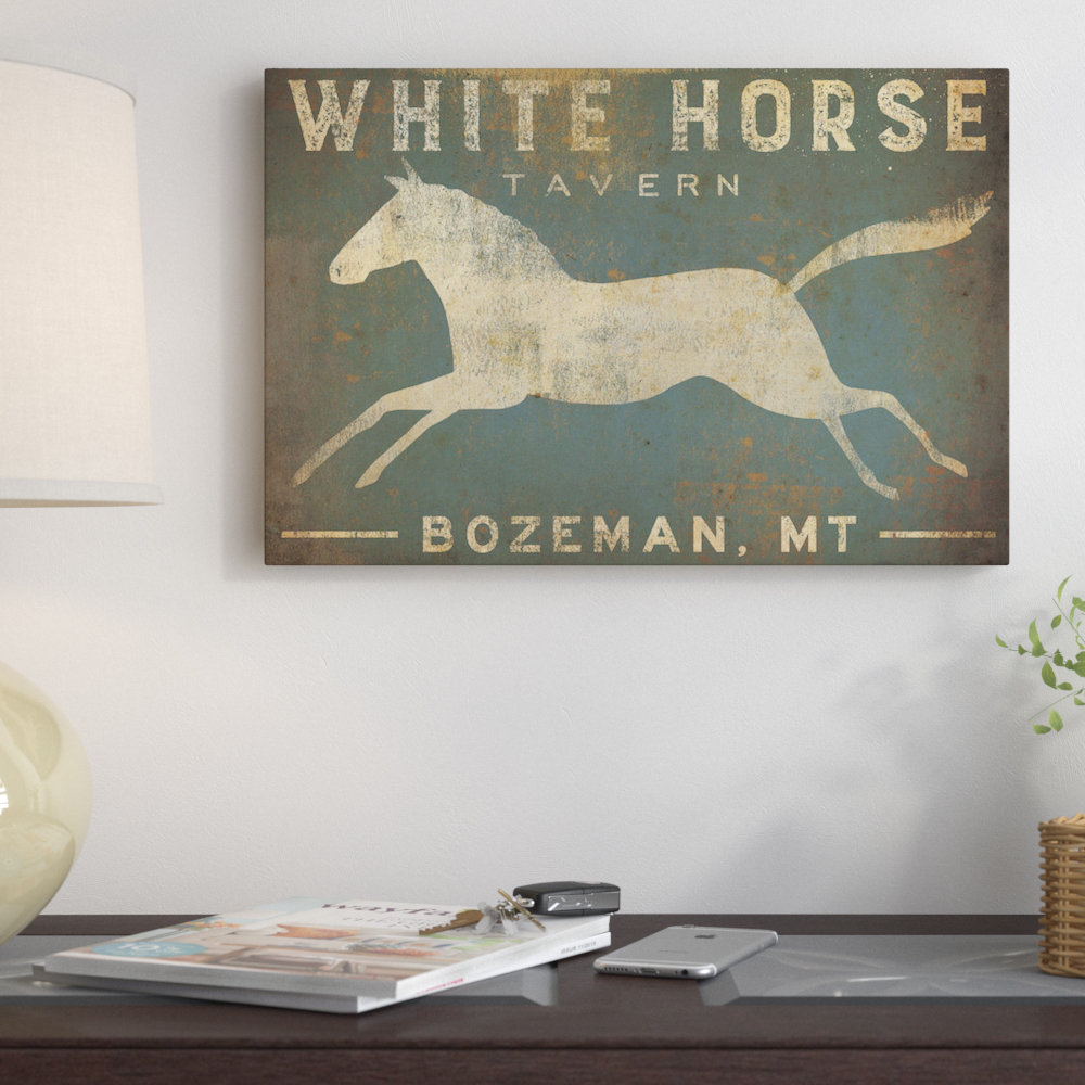 Bless international Rustic On Canvas Print & Reviews | Wayfair
