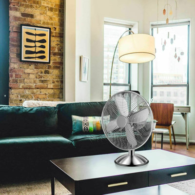 Simple Deluxe 12inch Metal Table Fan & Reviews | Wayfair