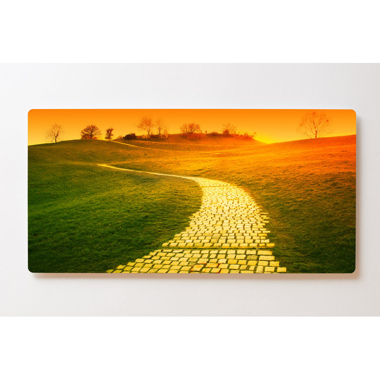 Ebern Designs Backlight Motif Wall Picture Tuscany Sunset Magnetic Cork ...