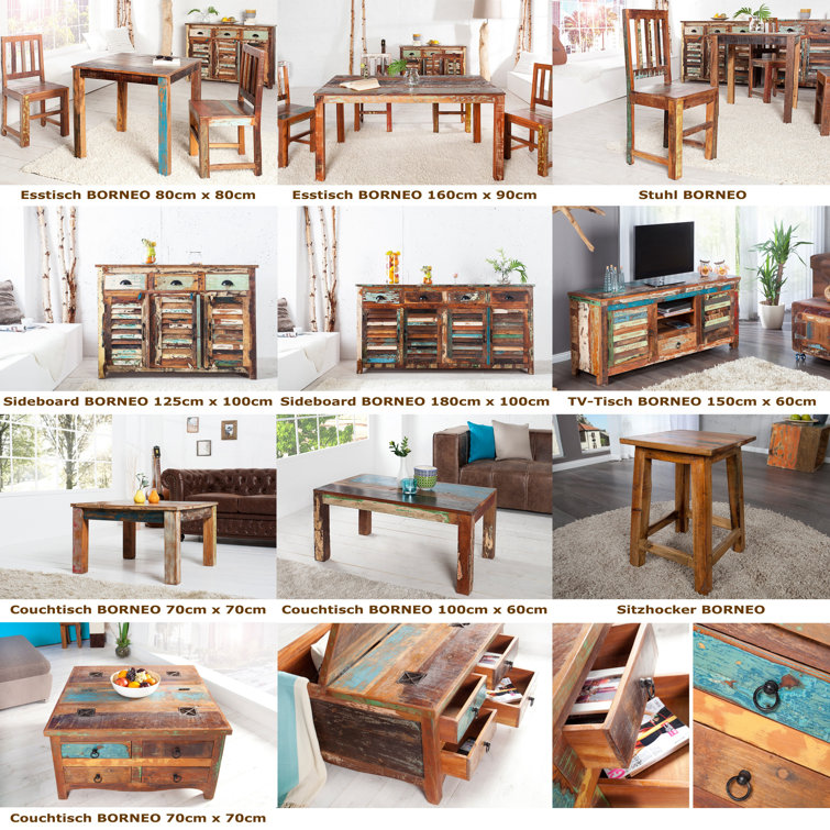 Bloomsbury Market Crewe Solid Wood TV Stand for TVs up to 65 | Wayfair ...