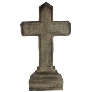 Design Toscano Balkan Vampire Blood Cross Statue & Reviews | Wayfair