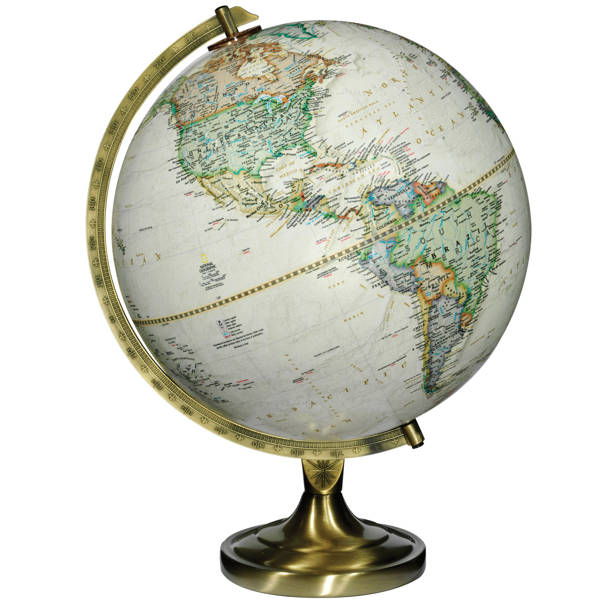 Darby Home Co Geographic Globe & Reviews | Wayfair