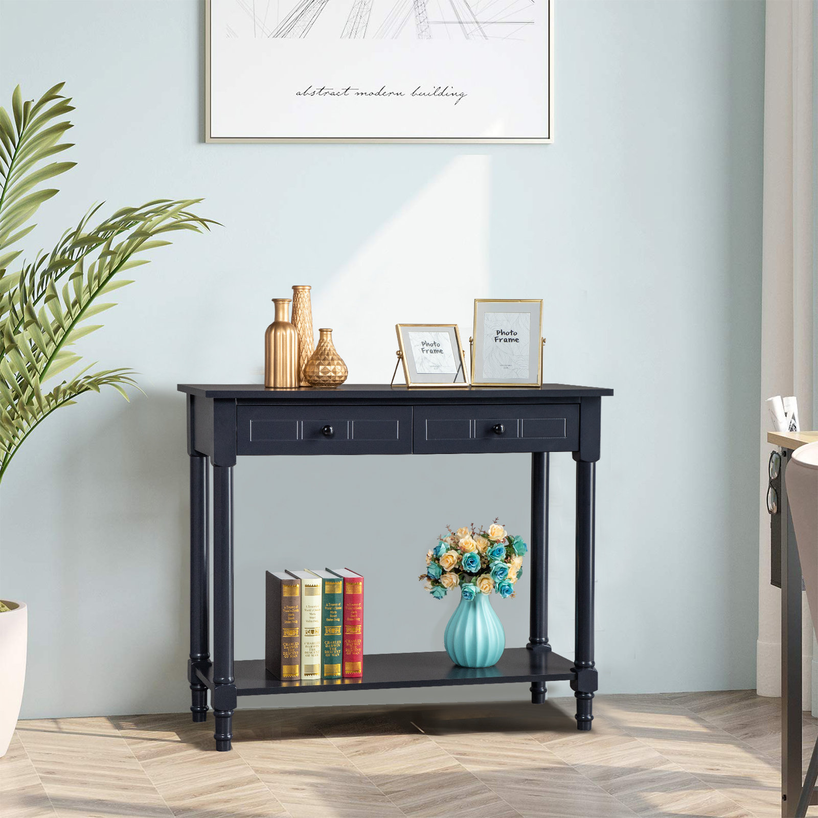 Alcott Hill® Becude 35.43'' Console Table & Reviews | Wayfair