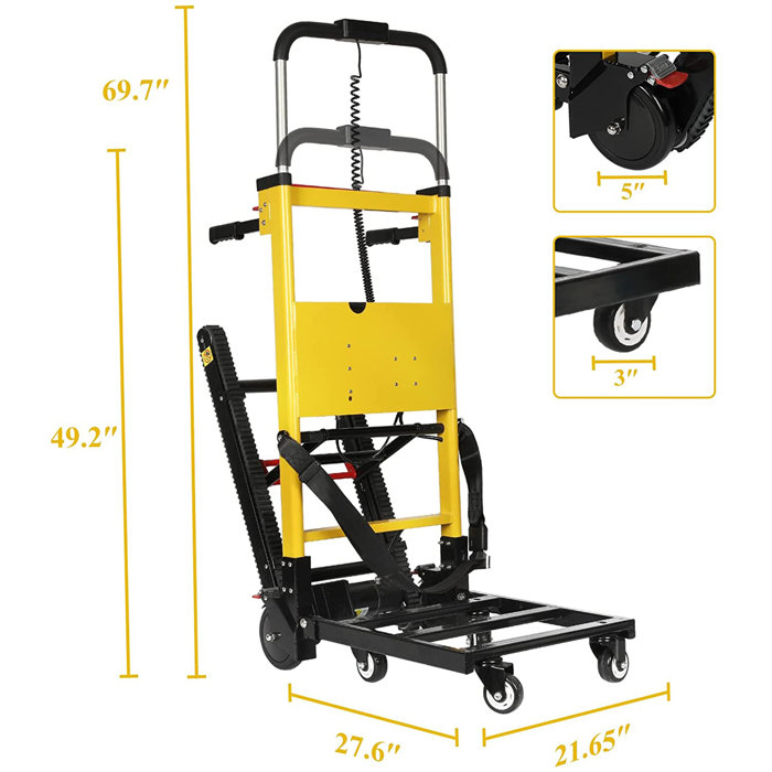 Domccy® 440 Lb. Capacity Foldable Hand Truck Dolly | Wayfair