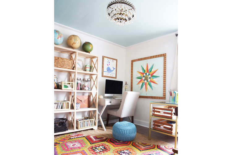 Room Tour: A Pretty, Practical (and Multitasking!) Study | Wayfair