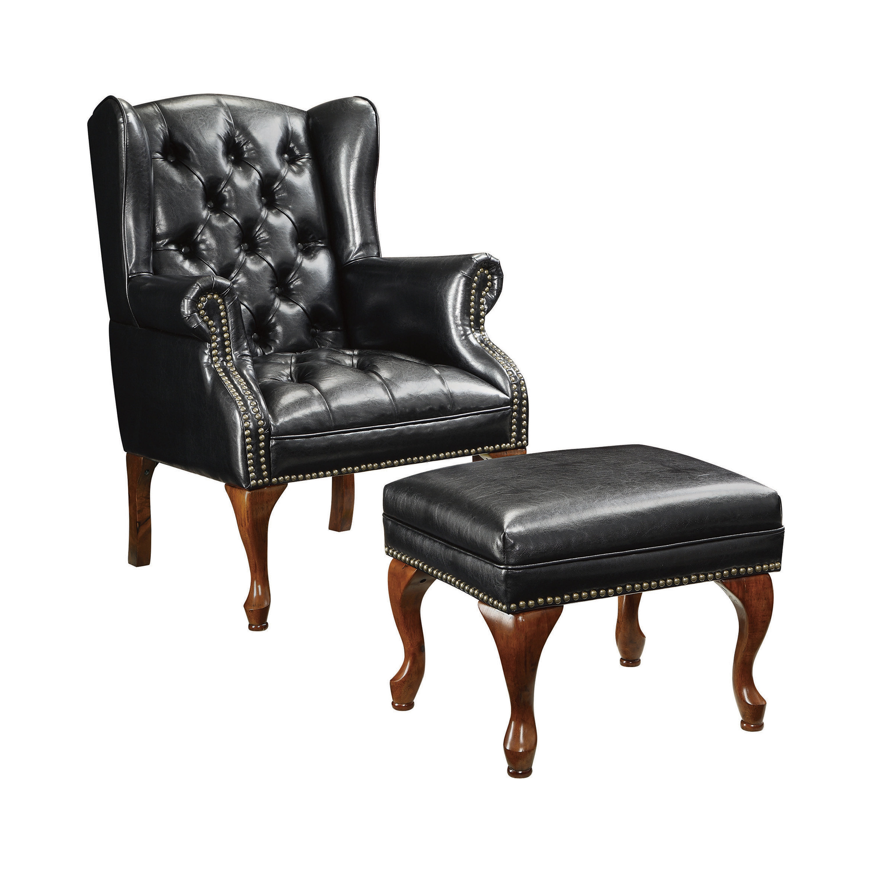 Wildon Home® Upholstered Wingback Chair & Reviews | Wayfair