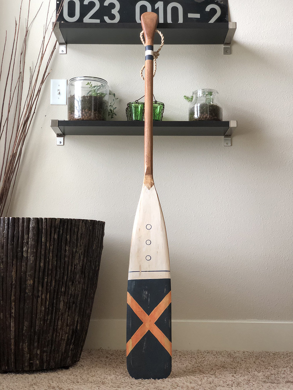 Eco Style Home Oar Cross Wall Décor & Reviews | Wayfair