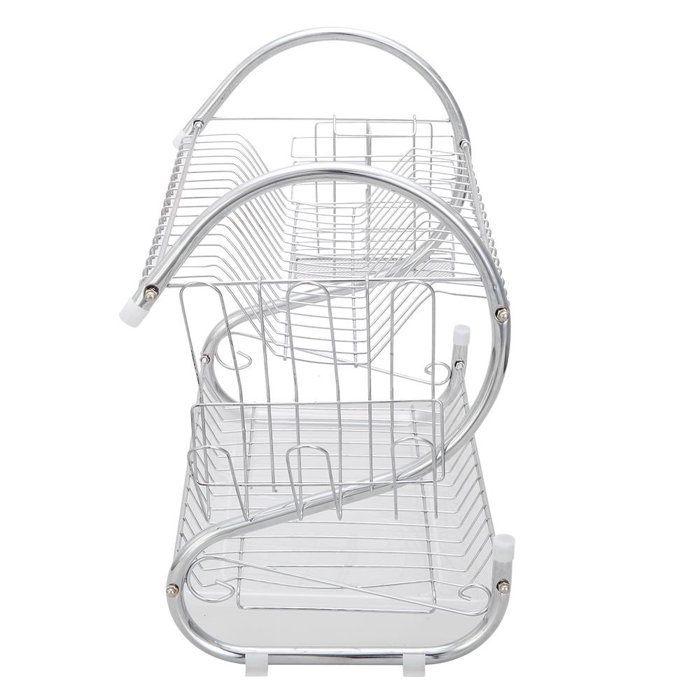 Winado 2 Tier Drying Stainless Steel Disk Rack & Reviews | Wayfair