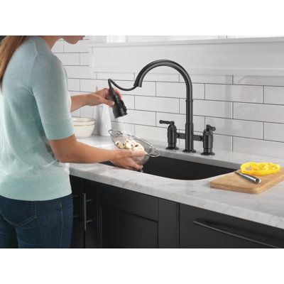 Delta Broderick Pull Down Kitchen Faucet | Wayfair