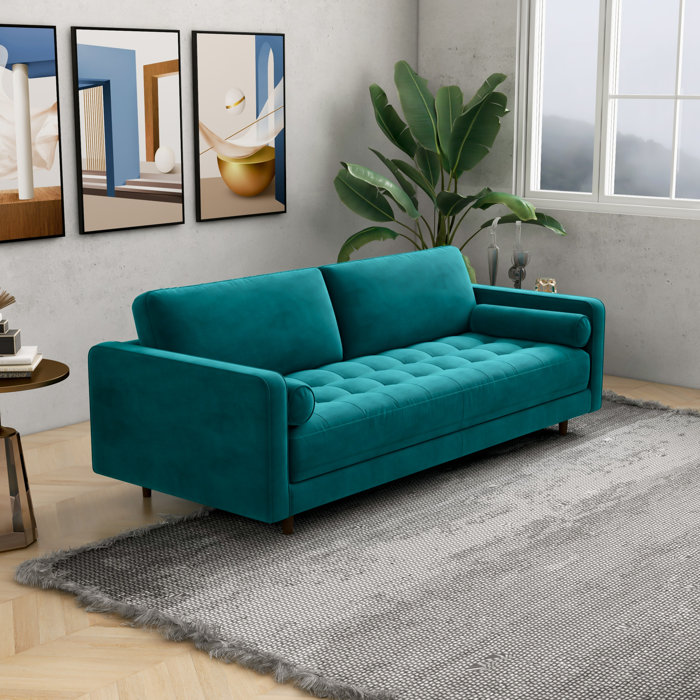 George Oliver Elsner 88'' Upholstered Sofa & Reviews | Wayfair