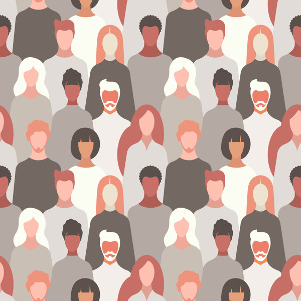 Marlow Home Co. International Community Pattern by - Wrapped Canvas ...