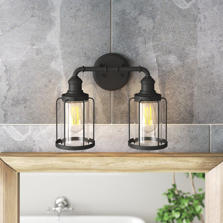 Greyleigh™ Leyden 2 - Light Dimmable Vanity Light & Reviews | Wayfair