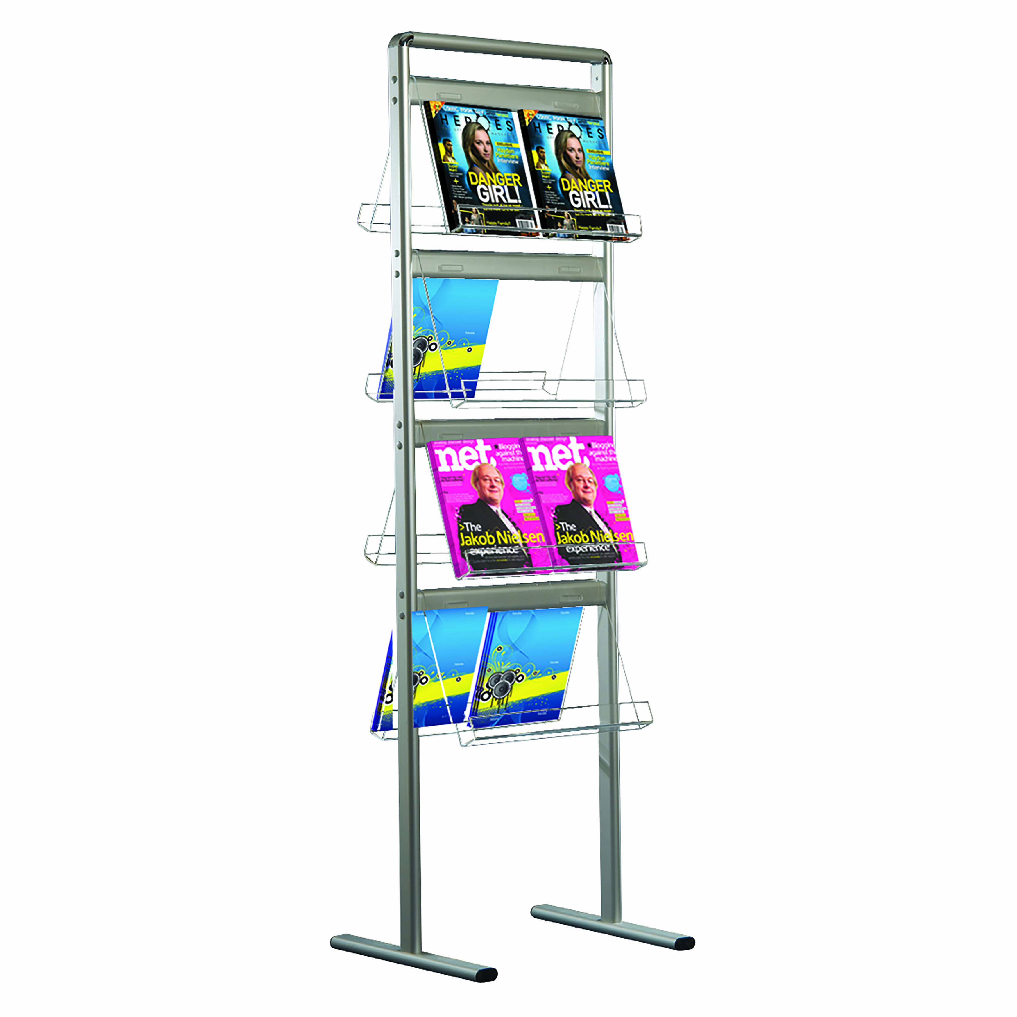 MT Displays 70.079'' H Acrylic Brochure And Pamphlet Rack | Wayfair