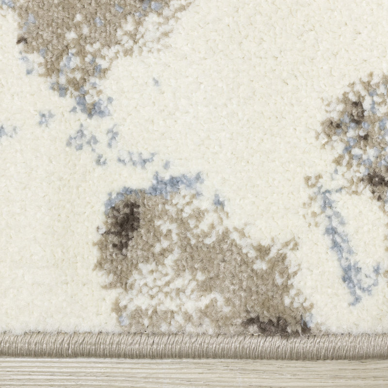 Latitude Run® Britton Performance Brown/Black Rug & Reviews | Wayfair