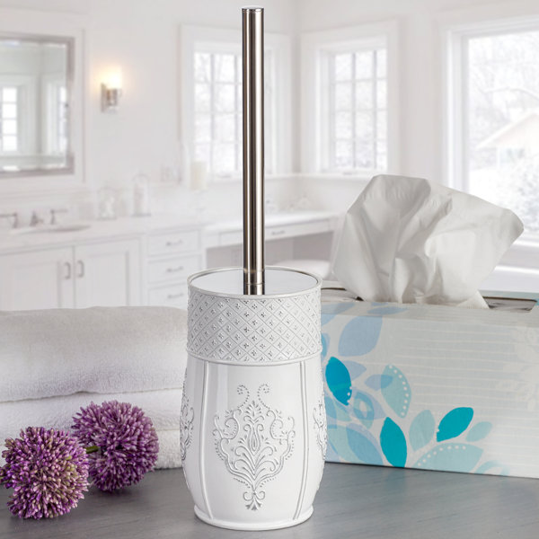 Creative Scents Vintage Plastic Toilet Brush And Holder & Reviews | Wayfair