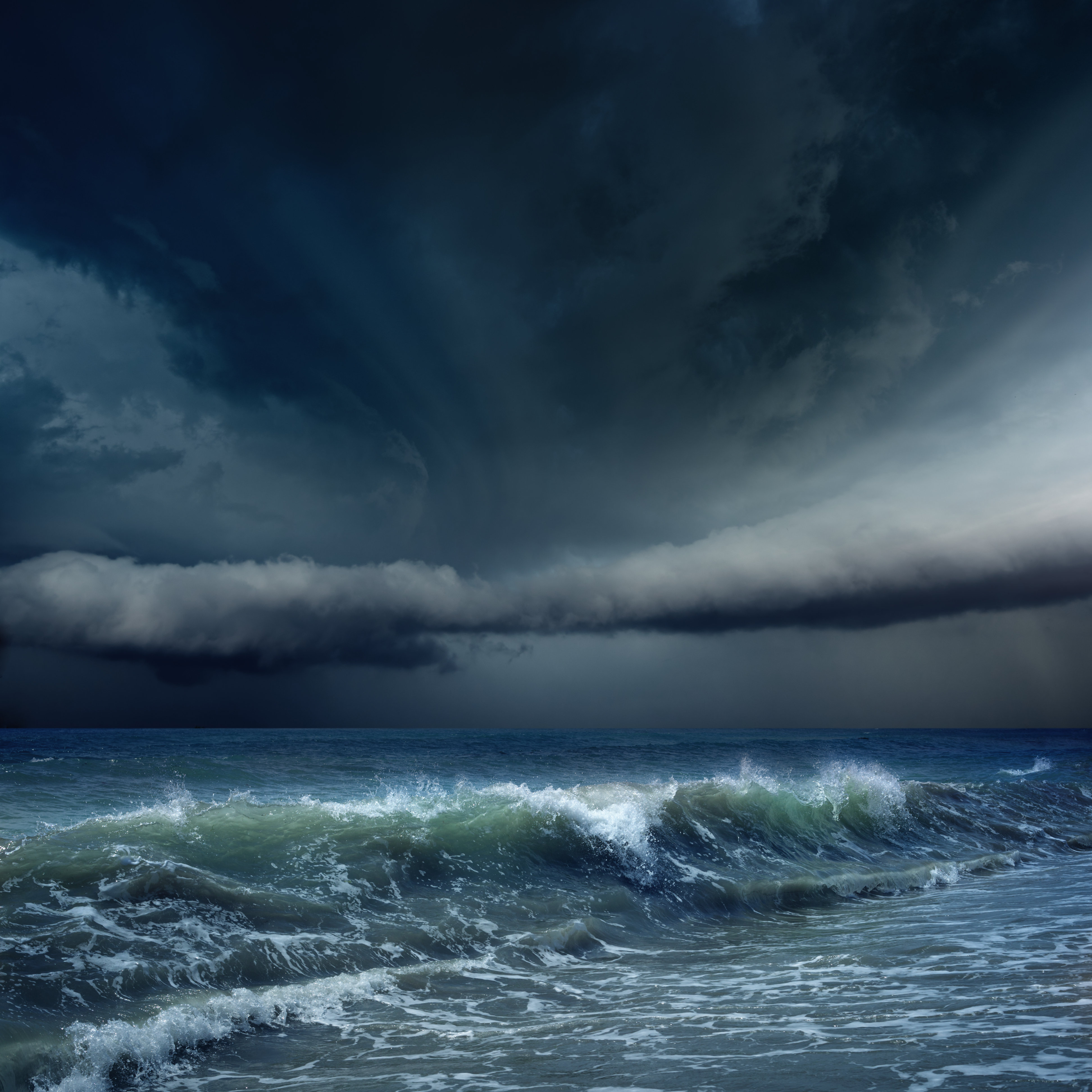 Highland Dunes Stormy Weather - Wrapped Canvas Painting | Wayfair
