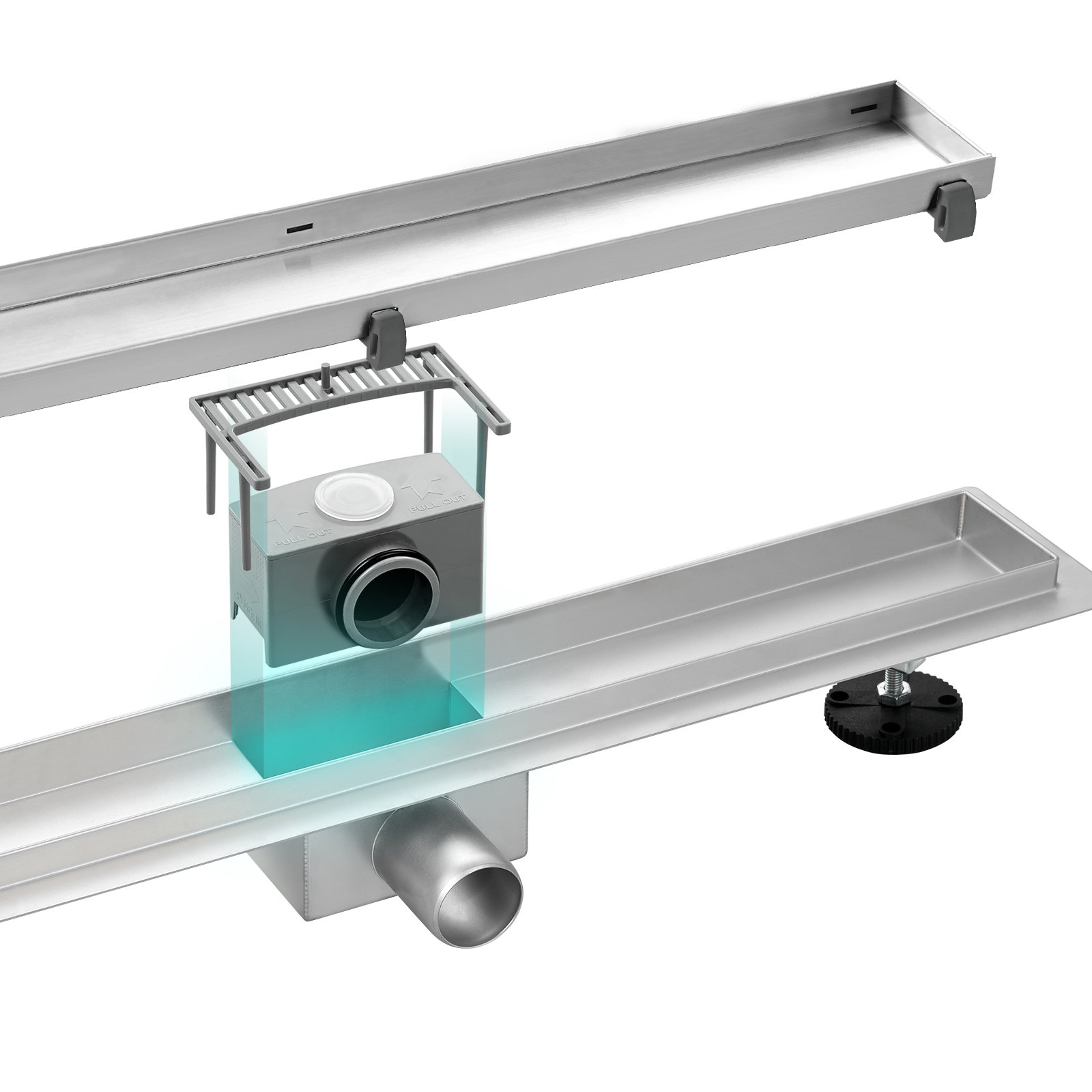 EMKE 7.7cm Shower Channel Waste | Wayfair.co.uk