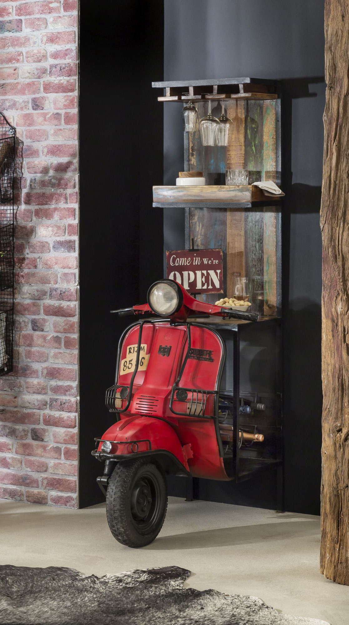 Williston Forge Sebeka Bar with Wine Storage | Wayfair.co.uk