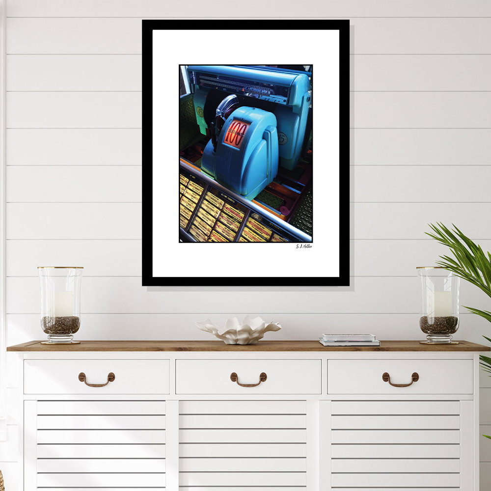 Ebern Designs Jukebox - Picture Frame Photograph on | Wayfair
